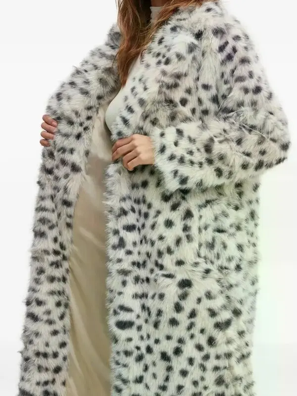 Bardot Leopard-print Belted Coat