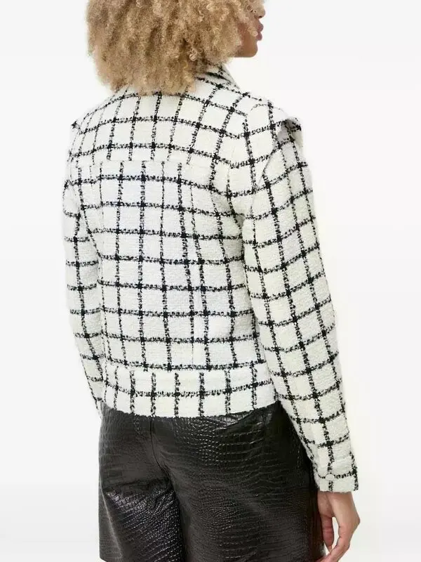NOTES DU NORD Checked Tweed Jacket