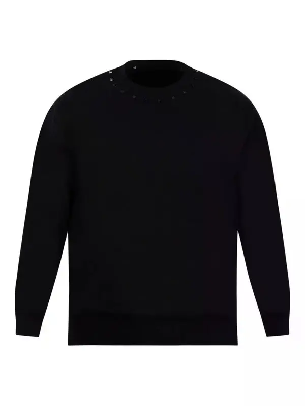 YES LONDON Neck-embellished Sweatshirt