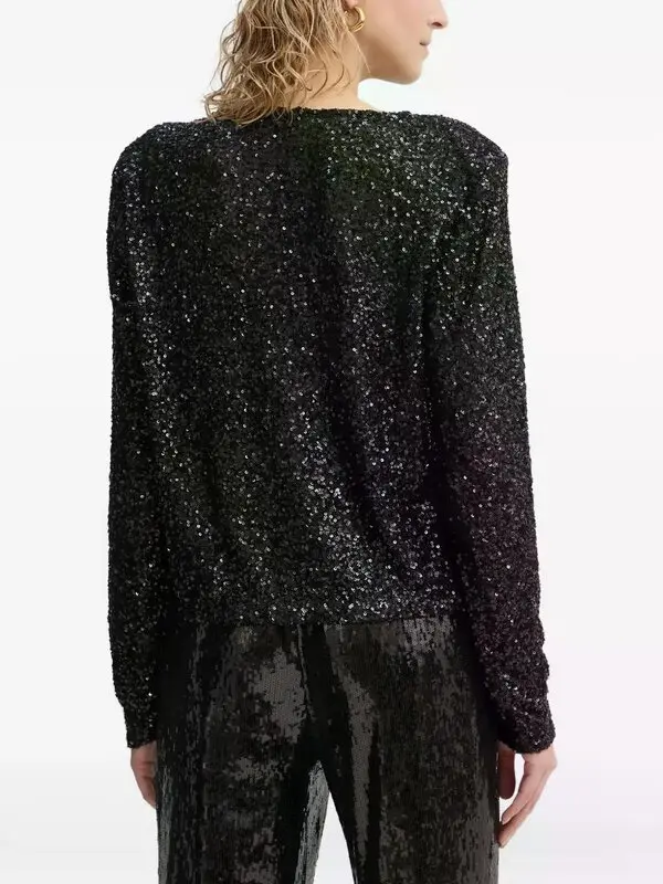 BRUUNS BAZAAR Embellished Long-sleeve Blouse
