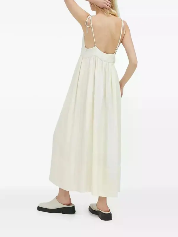 LOVECHILD Tie-straps Midi Dress