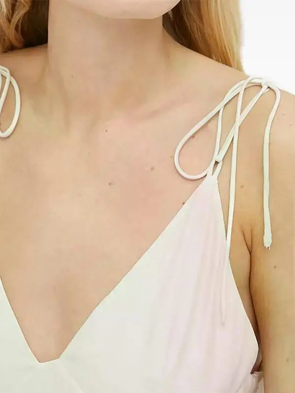 LOVECHILD Tie-straps Midi Dress