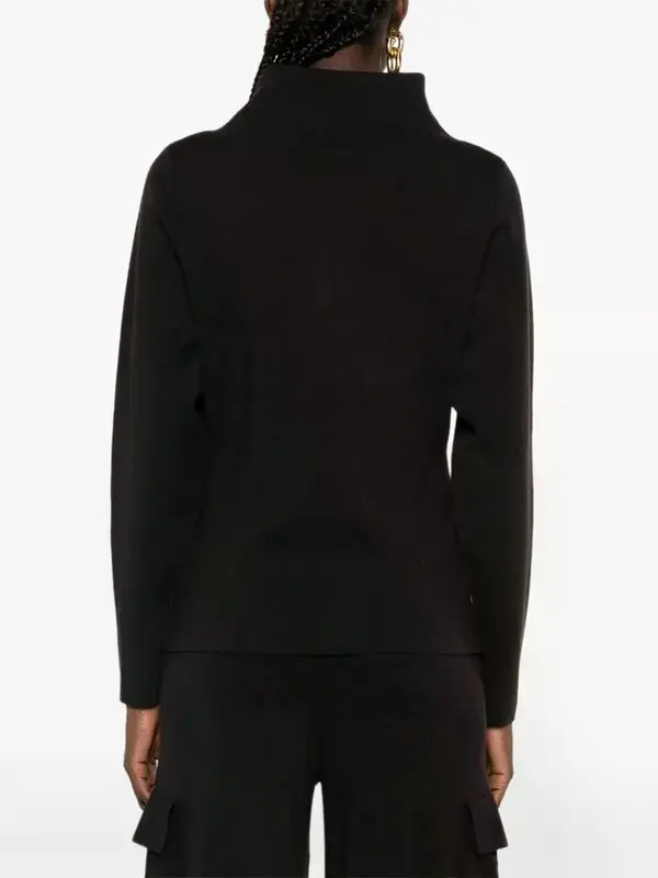 P.a.r.o.s.h High-neck Long-sleeve Sweater - Brown