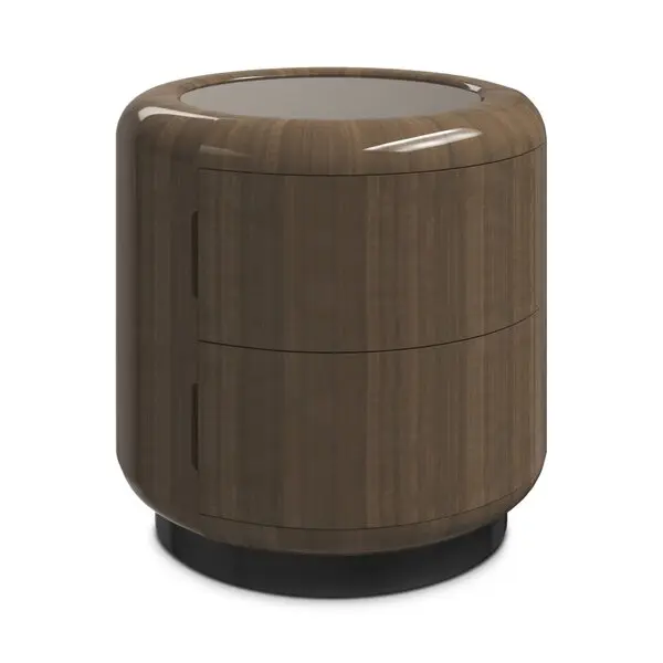 CARACOLE Gelee Round Accent Table - Carmello