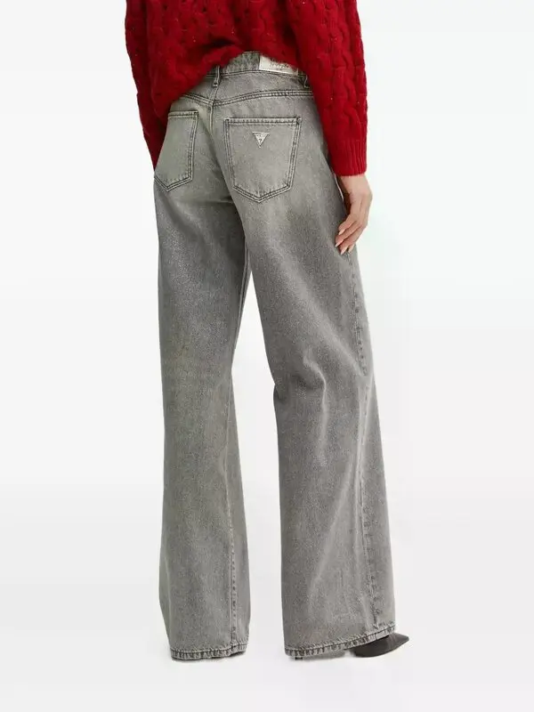 Guess Wide-leg Jeans - Grey