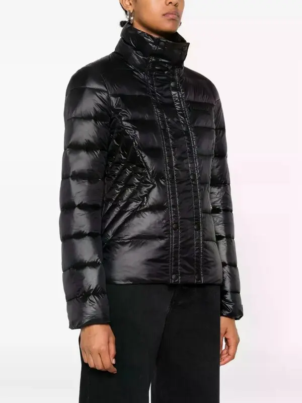Patrizia Pepe Quilted High-neck Jacket