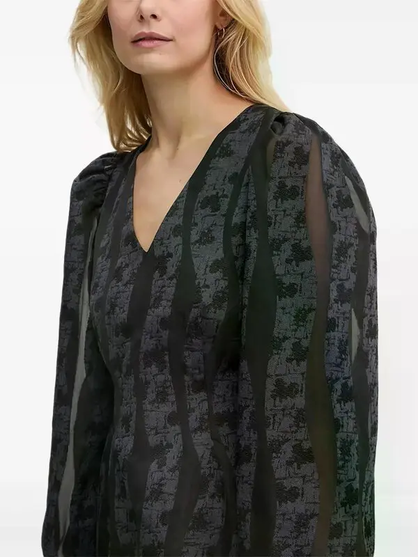 SAMSOE SAMSOE V-neck Mini Dress