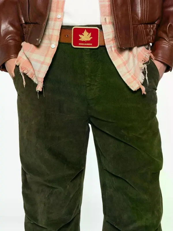 Dsquared2 Layered Cotton Trousers