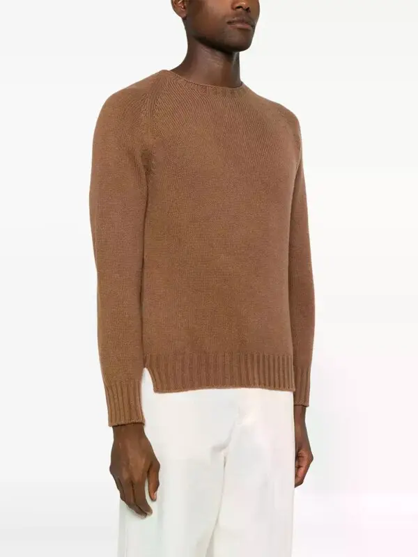 MA'RY'YA Ribbed-knit Wool-blend Sweater