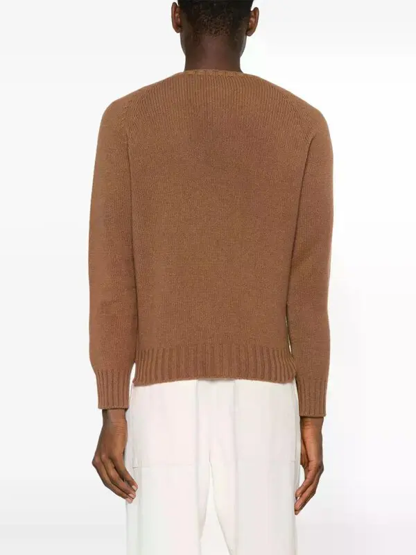 MA'RY'YA Ribbed-knit Wool-blend Sweater