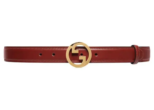 Gucci Blondie Belt - Ruby Red