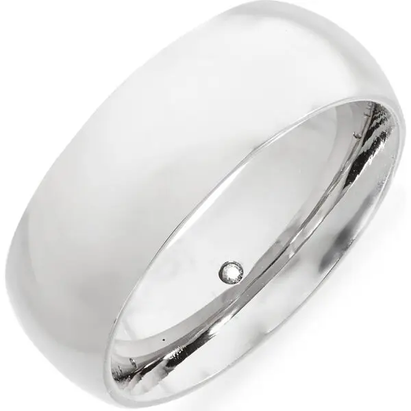 Nordstrom Waterproof Band Ring - Silver