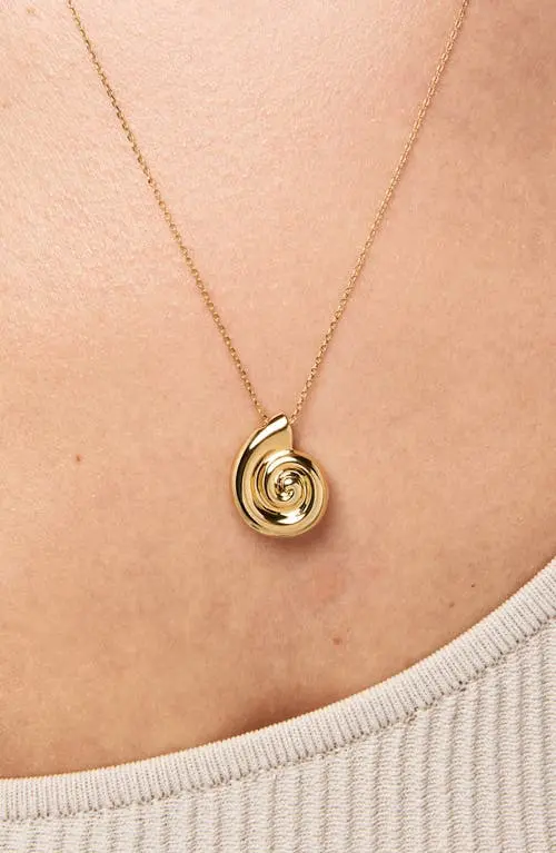 ANA LUISA Ariel Shell Pendant Necklace
