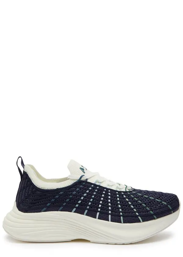 Apl Techloom Zipline Knitted Sneakers - Navy