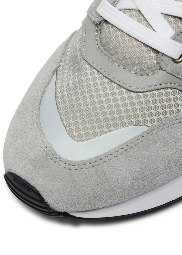 Polo Ralph Lauren Train 89 Panelled Mesh Sneakers - Grey