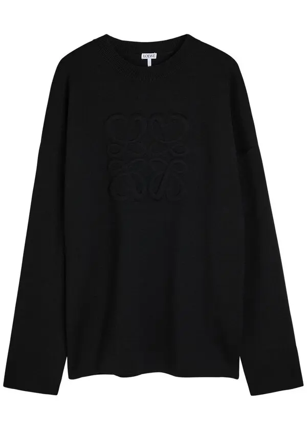 Loewe Anagram Wool-blend Sweatshirt