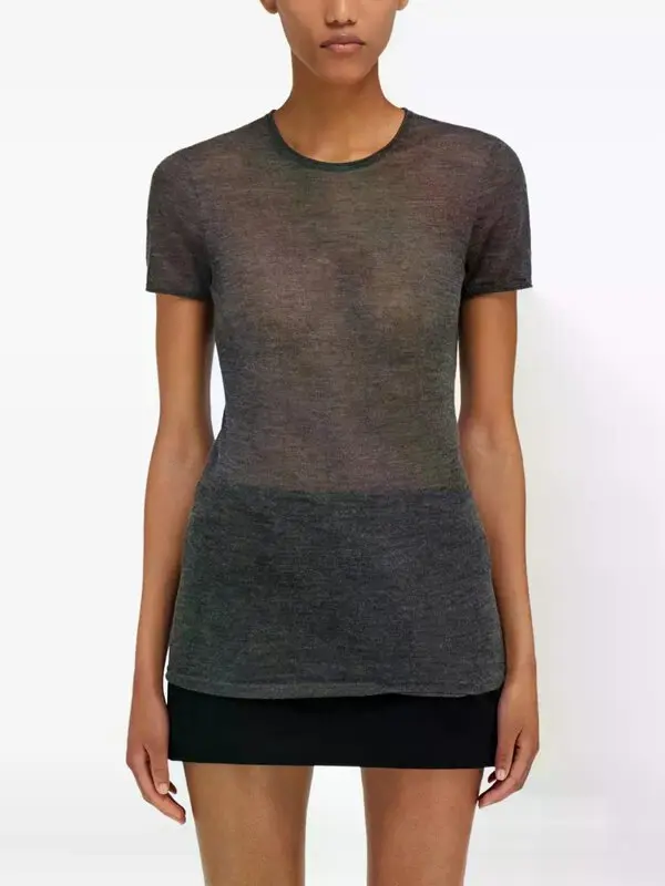 FERRAGAMO Crew-neck Short-sleeve T-shirt