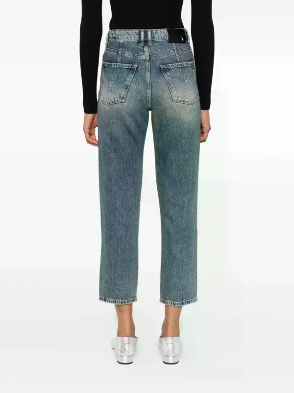 Patrizia Pepe High-waisted Straight Jeans
