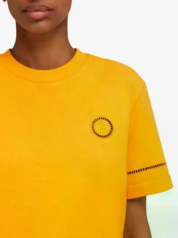 FERRAGAMO Logo-embellished Crew-neck T-shirt