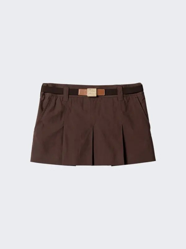 Miu Miu Flared Mini Skirt