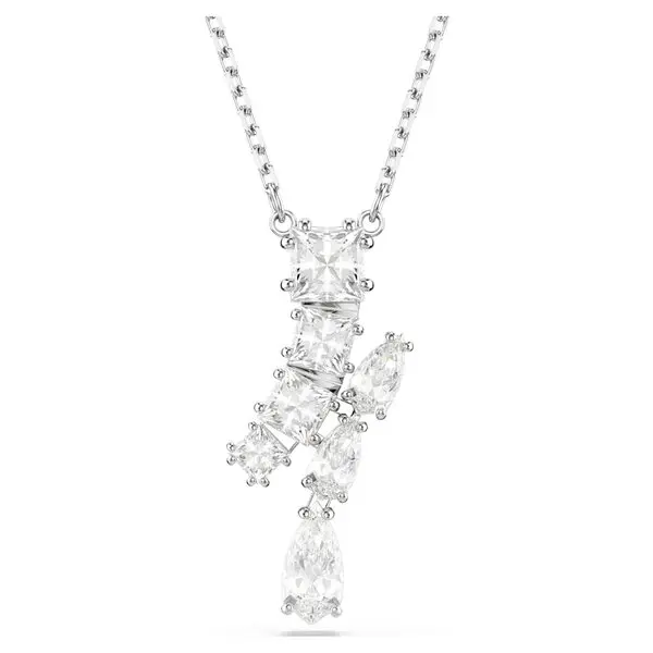 SWAROVSKI Matrix Pendant With Pearl And Zirconia - White