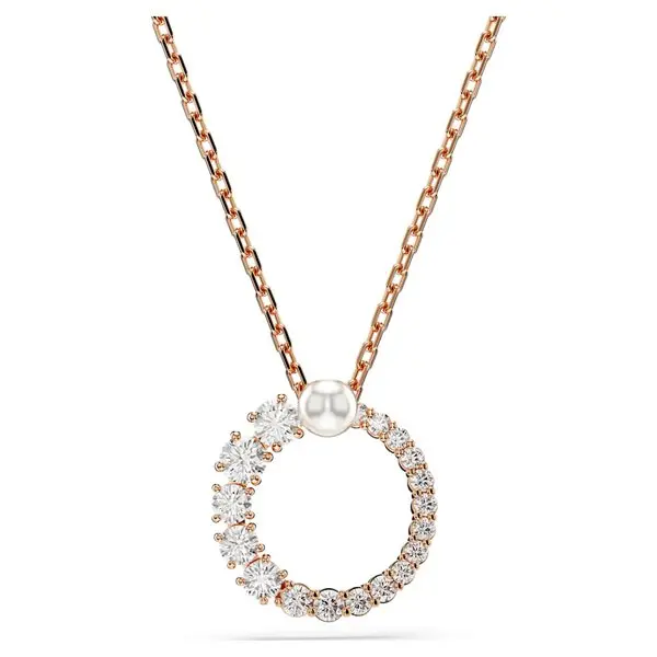 SWAROVSKI Matrix Rhodium-plated Pendant - White