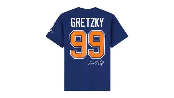 OVO X Wayne Gretzky T-shirt - Blue