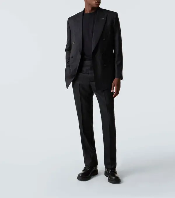 Givenchy Pinstripe Wool Blazer