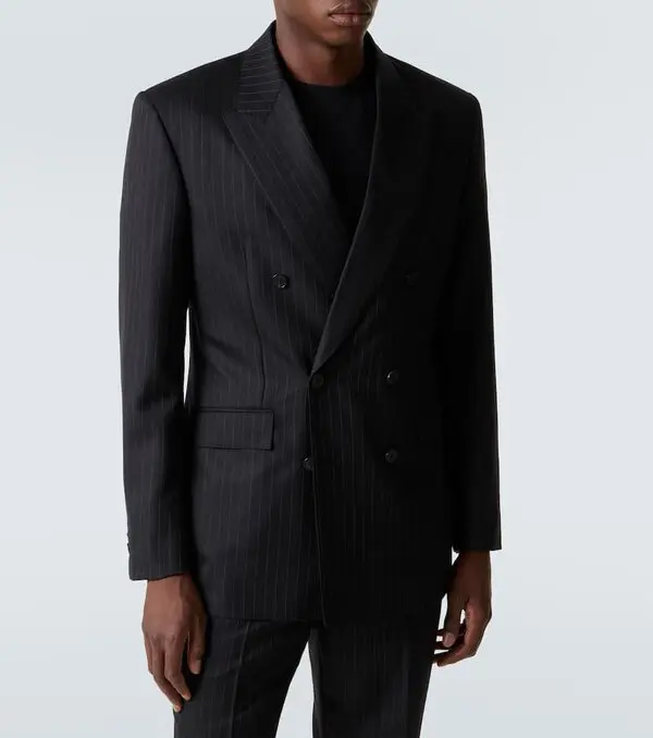 Givenchy Pinstripe Wool Blazer