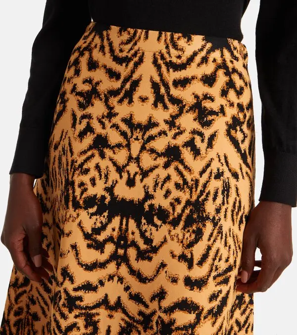 Ulla Johnson Lani Jacquard Midi Skirt - Multicoloured