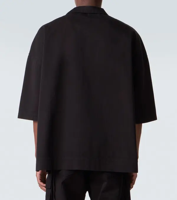 Rick Owens Magnum Tommy Oversized Cotton Twill Shirt