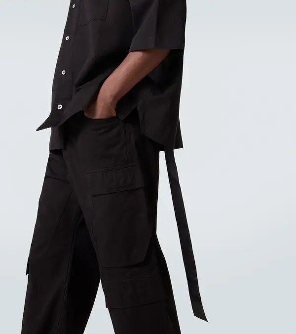 Rick Owens Magnum Tommy Oversized Cotton Twill Shirt