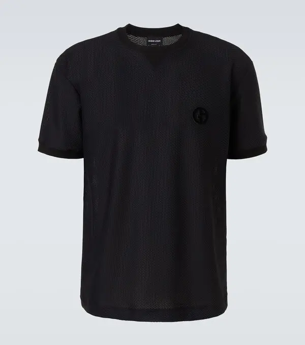 Giorgio Armani Jersey T-shirt - Black