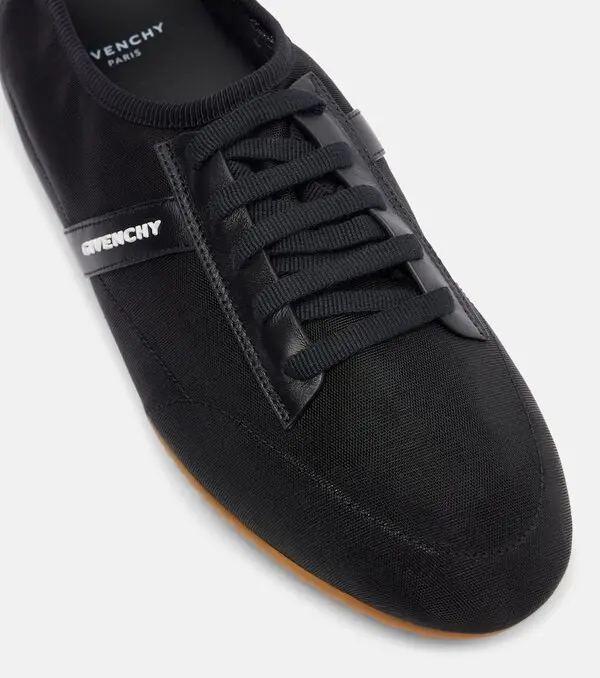 Givenchy Slim Leather-trimmed Sneakers