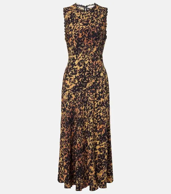 Ulla Johnson Clea Printed Midi Dress - Multicoloured