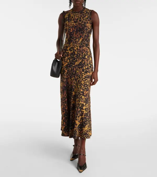 Ulla Johnson Clea Printed Midi Dress - Multicoloured