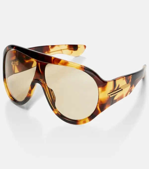 Bottega Veneta Aviator Sunglasses - Brown