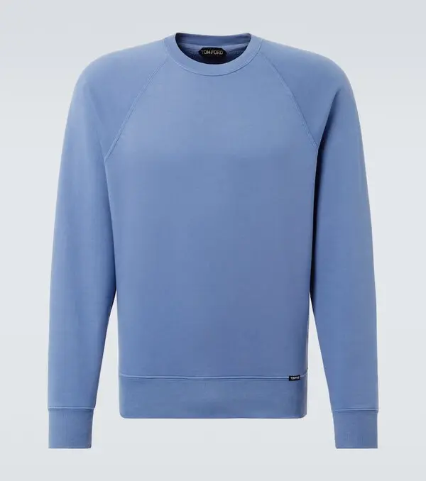 TOM FORD Cotton-blend Crewneck Sweater