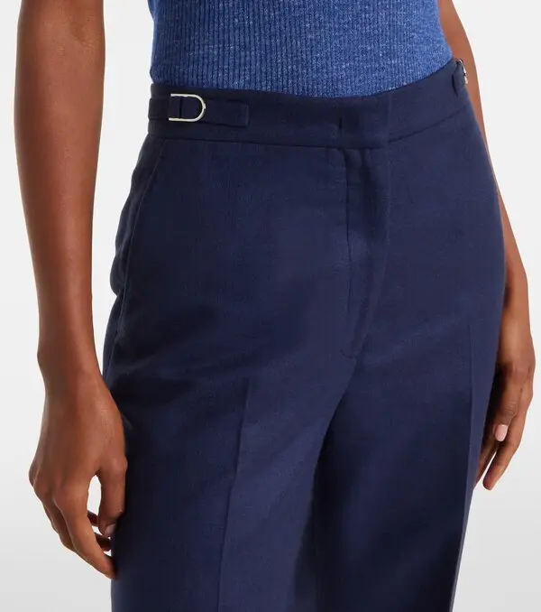Gabriela Hearst Vesta Silk Flared Pants