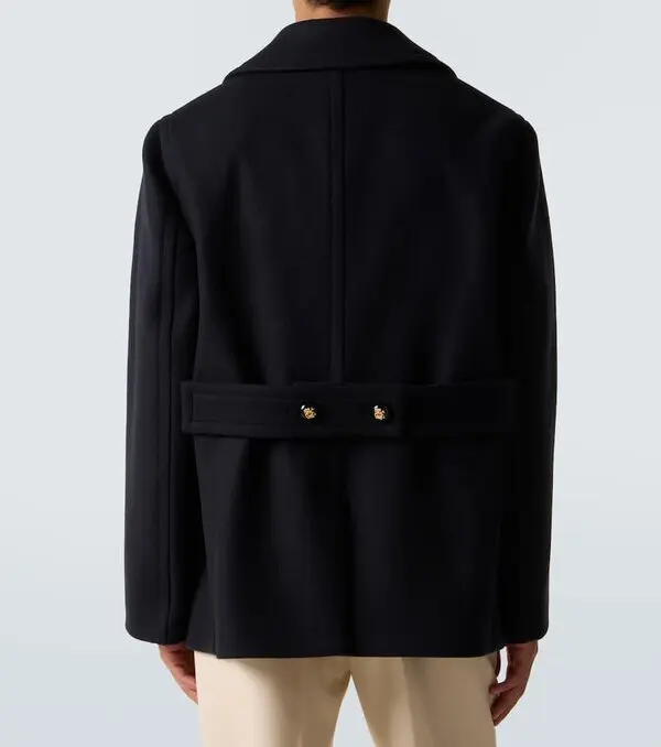 Valentino Garavani Double-breasted Virgin Wool Jacket