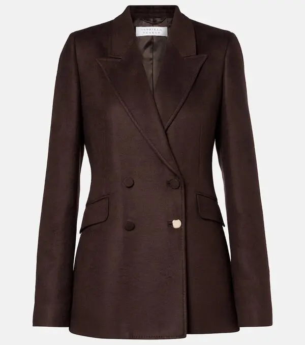 Gabriela Hearst Stephanie Silk Blazer - Brown