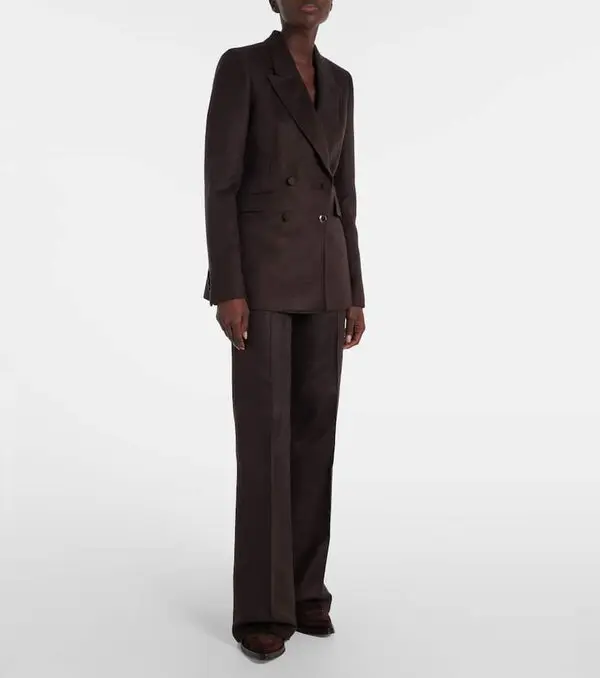 Gabriela Hearst Stephanie Silk Blazer - Brown