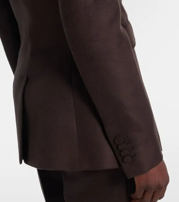 Gabriela Hearst Stephanie Silk Blazer - Brown