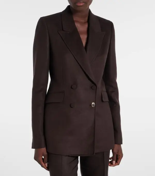 Gabriela Hearst Stephanie Silk Blazer - Brown