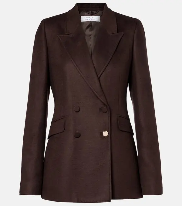 Gabriela Hearst Stephanie Silk Blazer - Brown