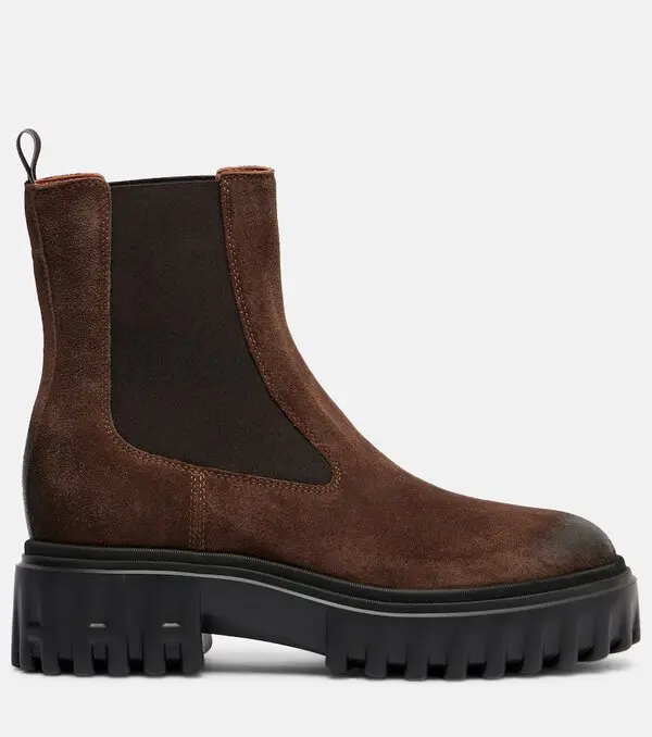 Hogan H700 Suede Chelsea Boots