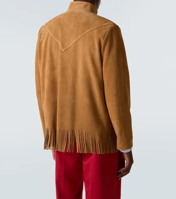 Valentino Garavani Fringed Suede Jacket