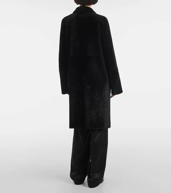 JOSEPH Reversible Shearling And Leather Coat