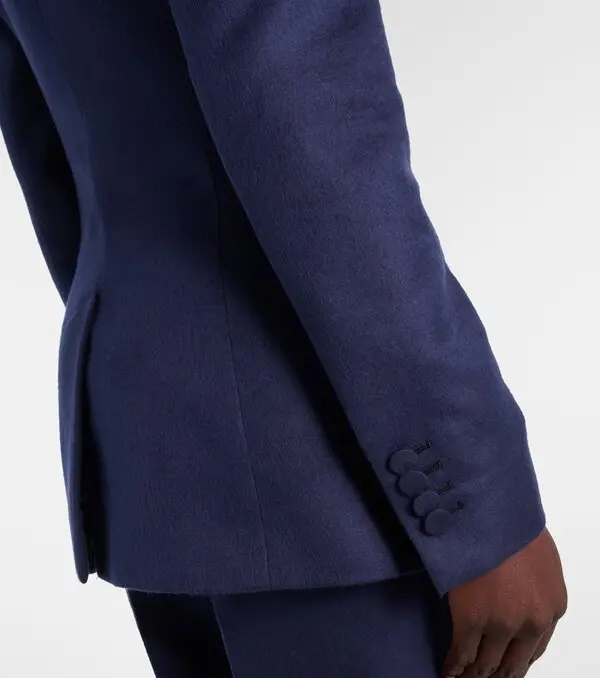Gabriela Hearst Stephanie Silk Blazer - Blue