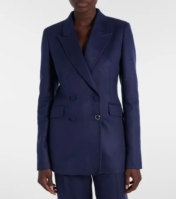 Gabriela Hearst Stephanie Silk Blazer - Blue
